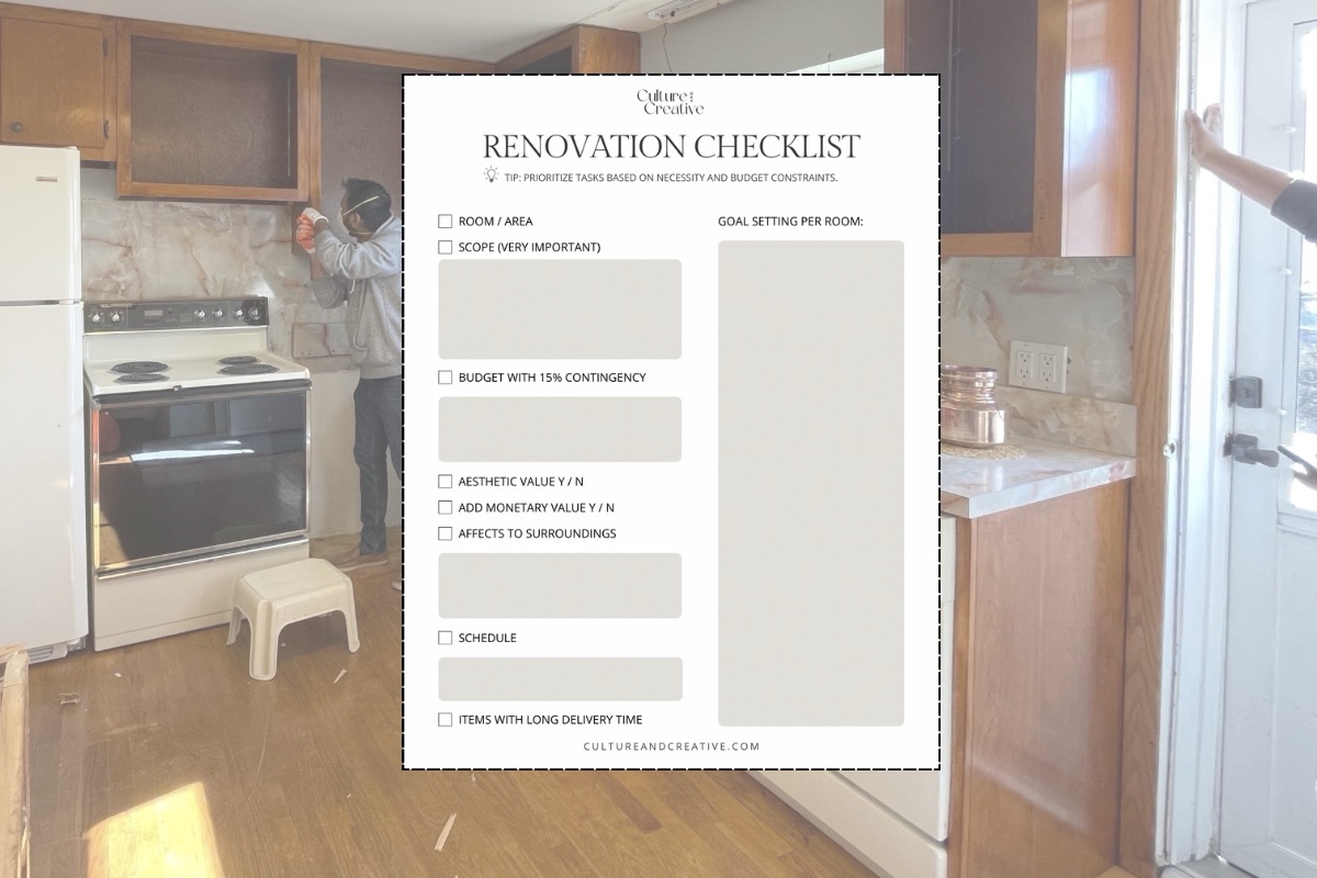 Home Renovation Template: A Free Guide to Organize Your Project in 2025 ...